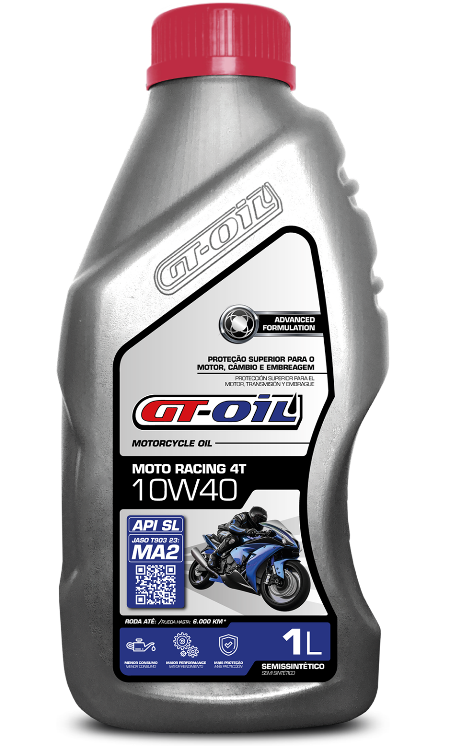 GT-OIL MOTO RACING 4T 10W40 – GT-OIL